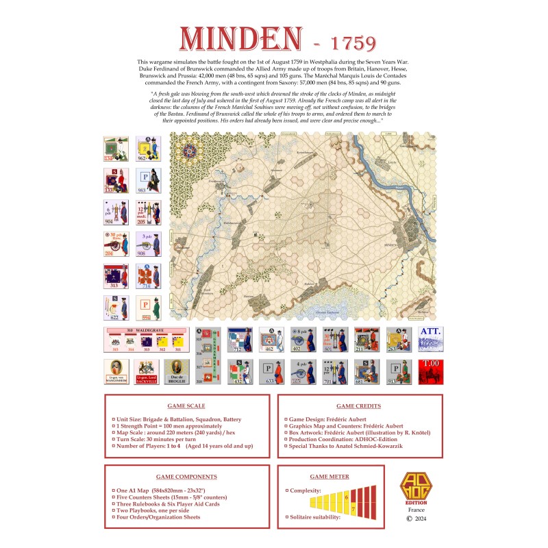Minden 1759 (in English) - SYW Battle System
