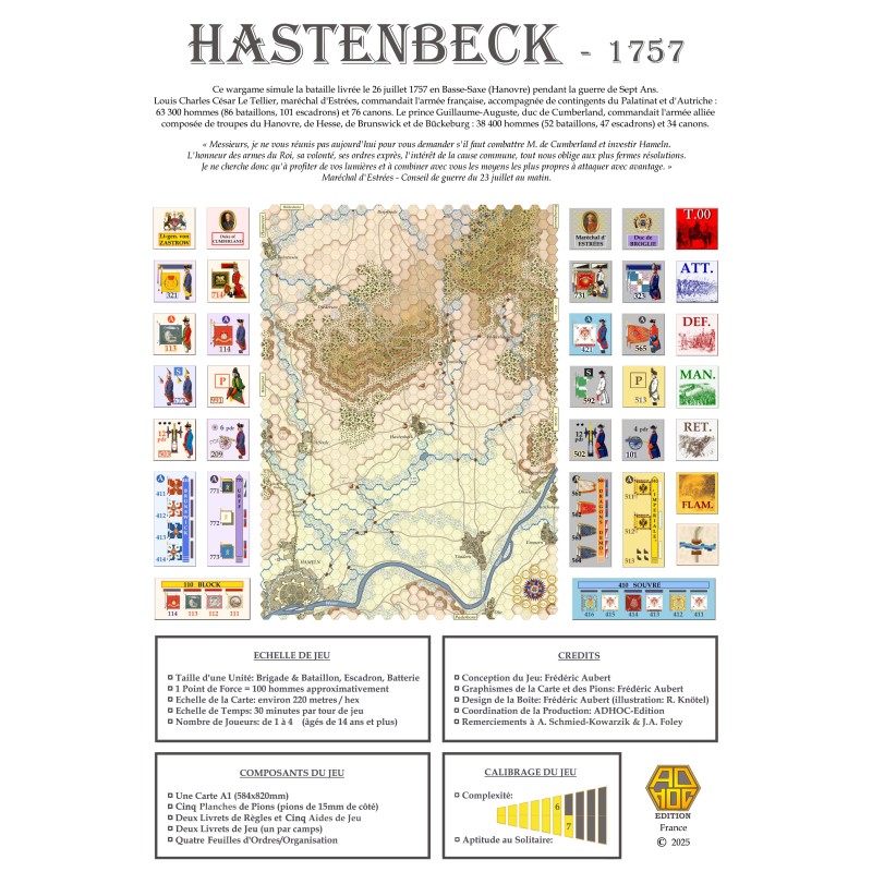 Hastenbeck 1757 (content in French) - SYW Battle System