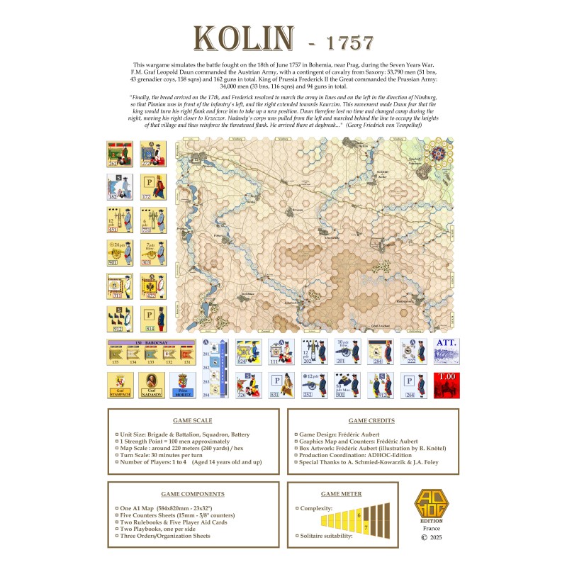 Kolin 1757 (in English) - SYW Battle System